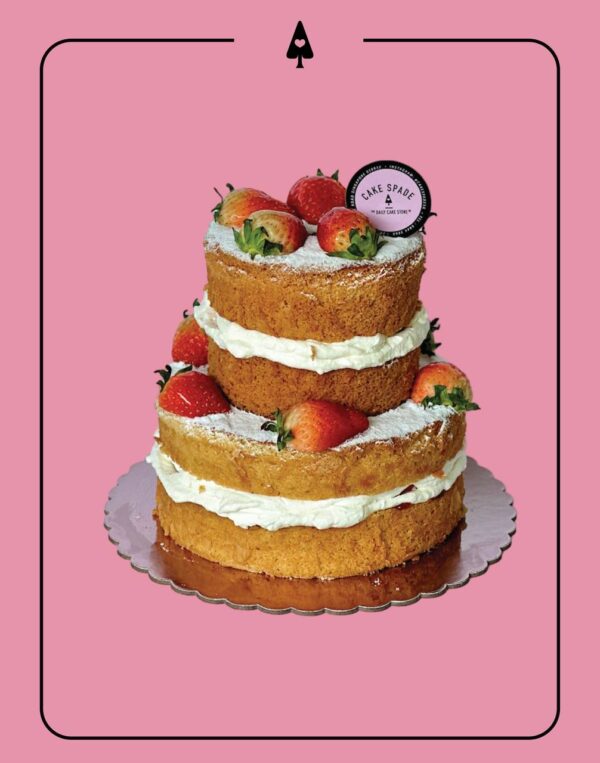 2 Tier Victoria Sponge | Cake Spade